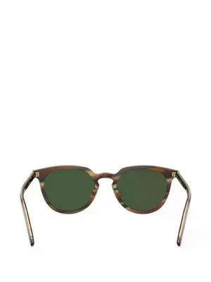 Prada Tortoiseshell-effect Phantos-frame Sunglasses