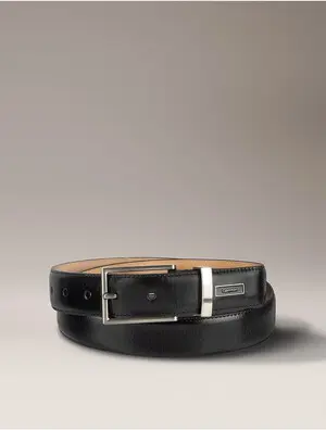 Calvin Klein Logo Plaque Harness Belt - Black