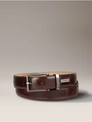 Calvin Klein Logo Plaque Harness Belt - Brown