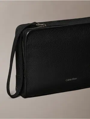 Calvin Klein Foil Embossed Logo Pouch