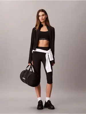 Calvin Klein Soft Sport Rib Jacket - Black