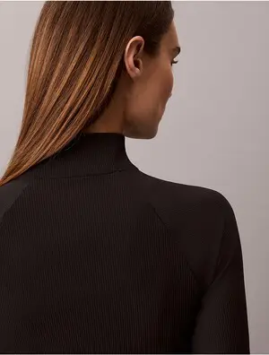 Calvin Klein Soft Sport Rib Jacket - Black