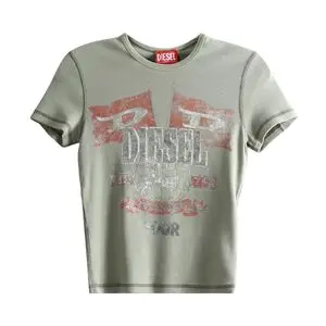 DIESEL® Marsy Rib T-shirt - Green