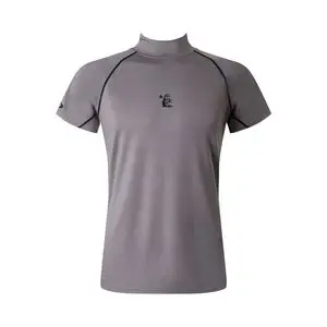 HELLSTAR Mockneck Compression T-shirt - Grey