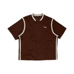 TRAVIS SCOTT X Nikecourt Dri-fit Slam Cactus Jack Shooting Shirt - Brown