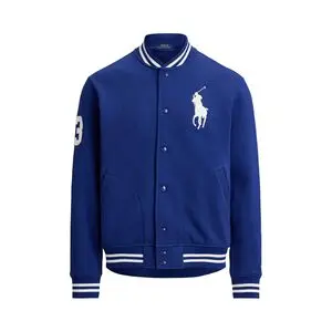Polo Ralph Lauren Long Sleeve Seasonal Fleece Big Pony Jacket - Blue
