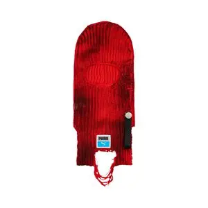 PUMA X A$ap Rocky Knitted Balaclava Hats /black - Red