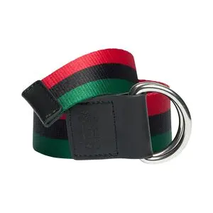 DENIM TEARS Pan-african Webbing Belt 'rgb