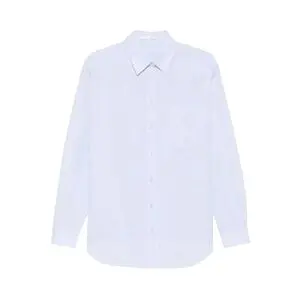 THE ROW Gavina Shirt 'light Stripe - Blue