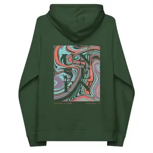 ANCHOR & CREW Bottle Eighteen Unseen Editions Organic Cotton Hoodie - Green