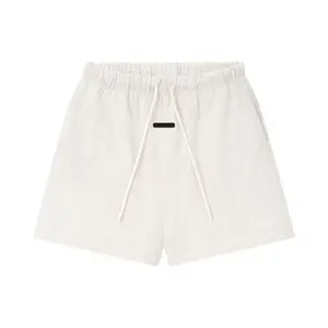 Fear Of God Classic Heavy Jersey Short 'oatmeal Heather - Cream