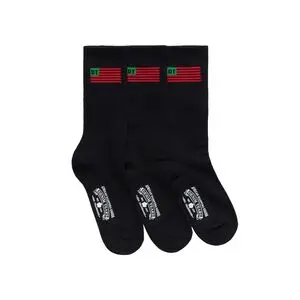 DENIM TEARS Flag Socks 3-pack