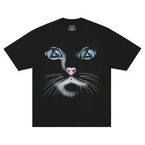 PALACE Cat Face T-shirt - Black