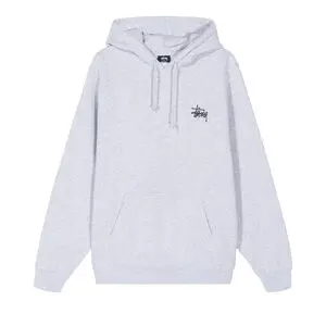 StÜssy Basic Hoodie 'ash Heather - Grey
