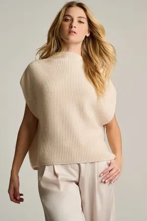 Lisa Todd Pure Cashmere Popover Vest