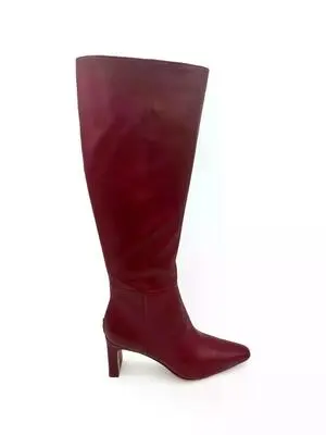 Sam Edelman Sylvia Leather Boots - Red
