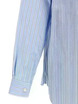 Comme Des Garçons Patchwork Striped Shirt