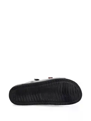 Melissa Cozy Triple Buckle-strap Slides
