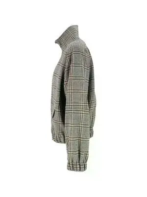 Fabiana Filippi Check-pattern Bomber Jacket