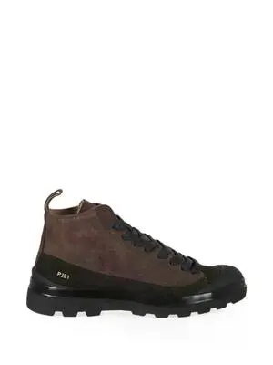 PANCHIC P301 Suede Hiking Boots - Brown