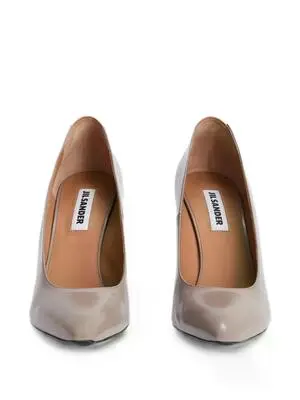 JIL SANDER Pointed-toe V-back Pumps