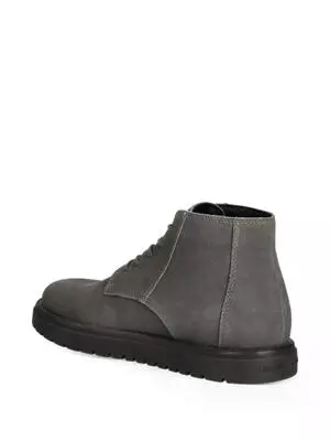 Armani Exchange Suede Lace-up Boots