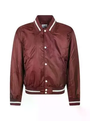 Rhude Logo-print Striped-trim Jacket - Red