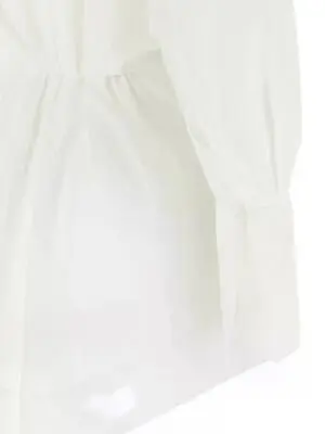 Andamane Wrap-effect Gathered Shirt
