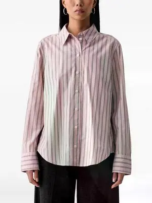 Marc O'polo Vertical-stripe Shirt - Pink