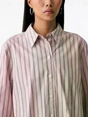 Marc O'polo Vertical-stripe Shirt - Pink