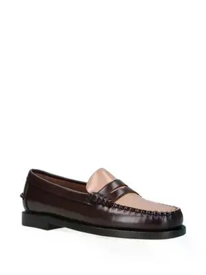 SEBAGO Two-tone Penny Loafers - Brown