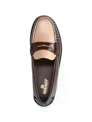 SEBAGO Two-tone Penny Loafers - Brown