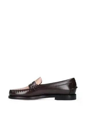 SEBAGO Two-tone Penny Loafers - Brown
