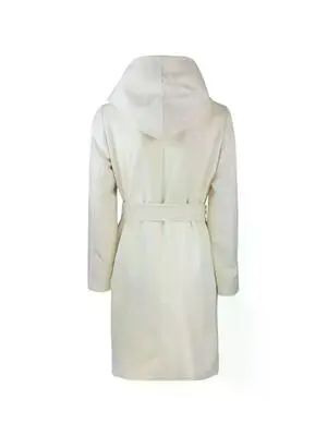 Max Mara Hooded Belted Coat
