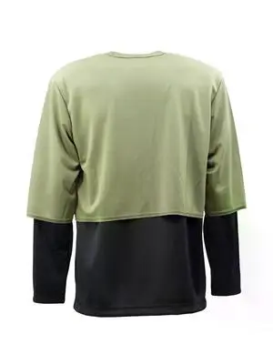 Comme Des Garçons Layered-design Long-sleeve T-shirt