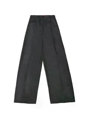THELATEST Pressed-crease Wide-leg Trousers