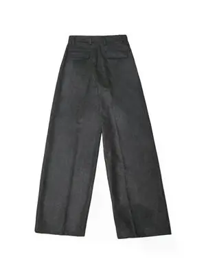 THELATEST Pressed-crease Wide-leg Trousers