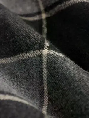 Ralph Lauren Check-pattern Fleece-collar Jacket