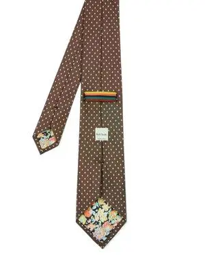 Paul Smith Silk Pin Dot Tie