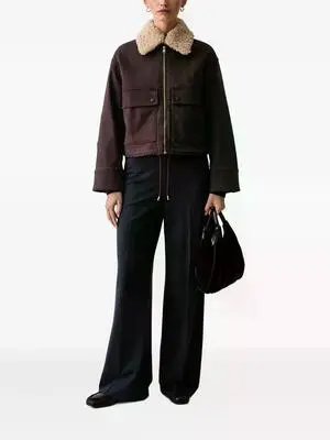 Marc O'polo Shearling-collar Pocket-detail Jacket
