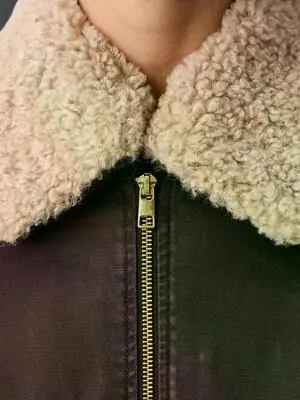 Marc O'polo Shearling-collar Pocket-detail Jacket