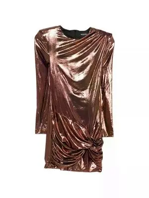 Retrofete Millee Shoulder-pad Mini Dress