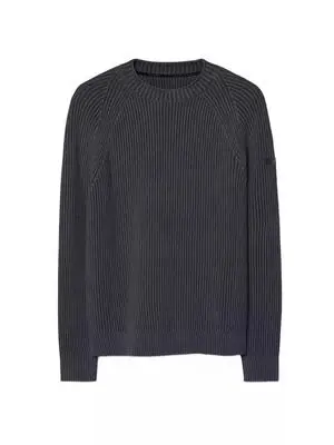 RRD Ribbed-knit Raglan-sleeve Sweater