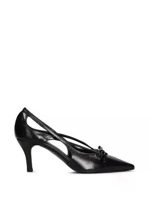 BIANCADI Bow-detail Cutout Pumps