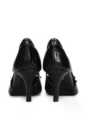 BIANCADI Bow-detail Cutout Pumps