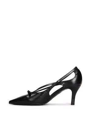 BIANCADI Bow-detail Cutout Pumps