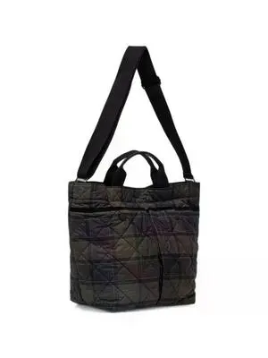 Barbour Tartan Liddesdale Quilted Tote Bag