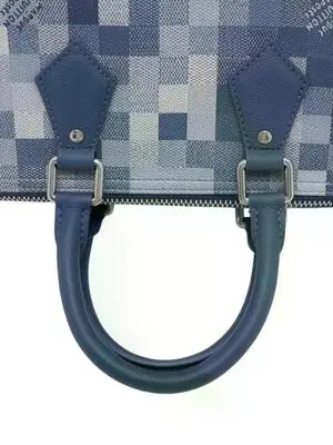 LOUIS VUITTON 2021-2026 Damouflage Speedy Bandoulière 30 Boston Bag - Blue