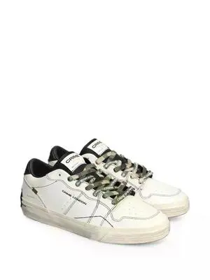 CRIME LONDON Playoff Distressed Sneakers