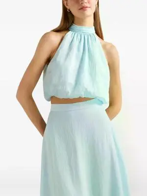 EVER NEW Maisie Halter Tie-up Top - Blue